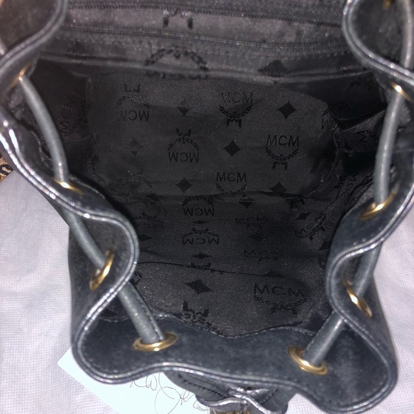 MCM | Bags | Authentic Mcm Mini Backpack | Poshmark